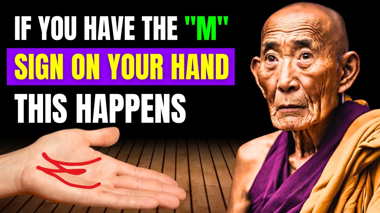 Having the Letter ”M” on the palm of your hand means this | Zen Story ...