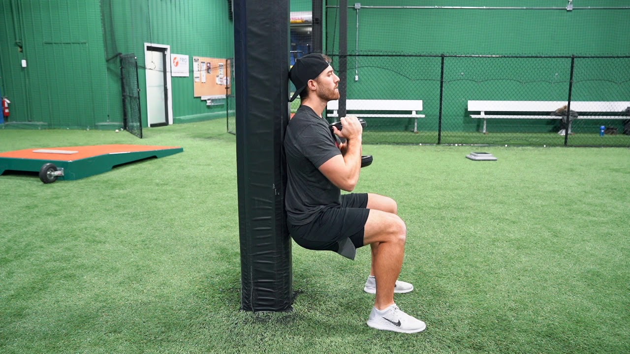 Weighted Wall Sit - YouTube