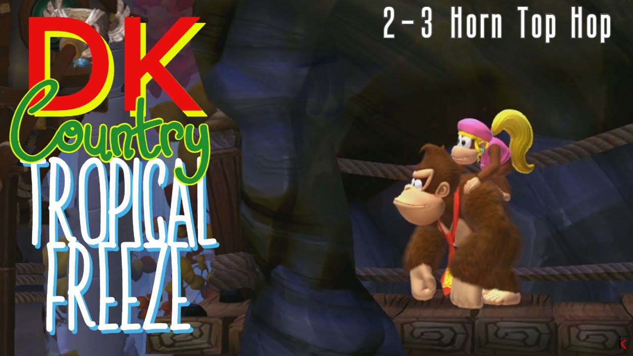 Horn Top Hop | Donkey Kong Country: Tropical Freeze | Nintendo Switch ...