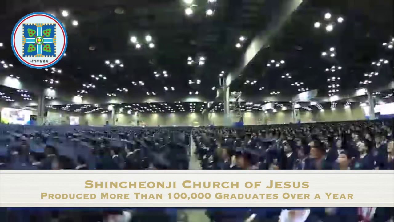 Unprecedented 100000+ Graduation at Shincheonji Church of Jesus - YouTube