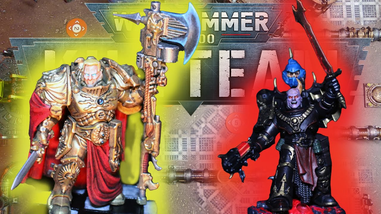 Kill Team Battle Report : Adeptus Custodes VS Chaos Legionaries - YouTube