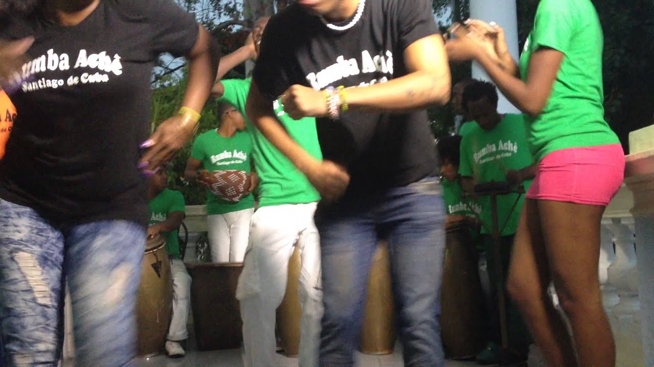 Rumba Ache Dancing Yambu at Casa del Caribe in Santiago, Cuba - YouTube