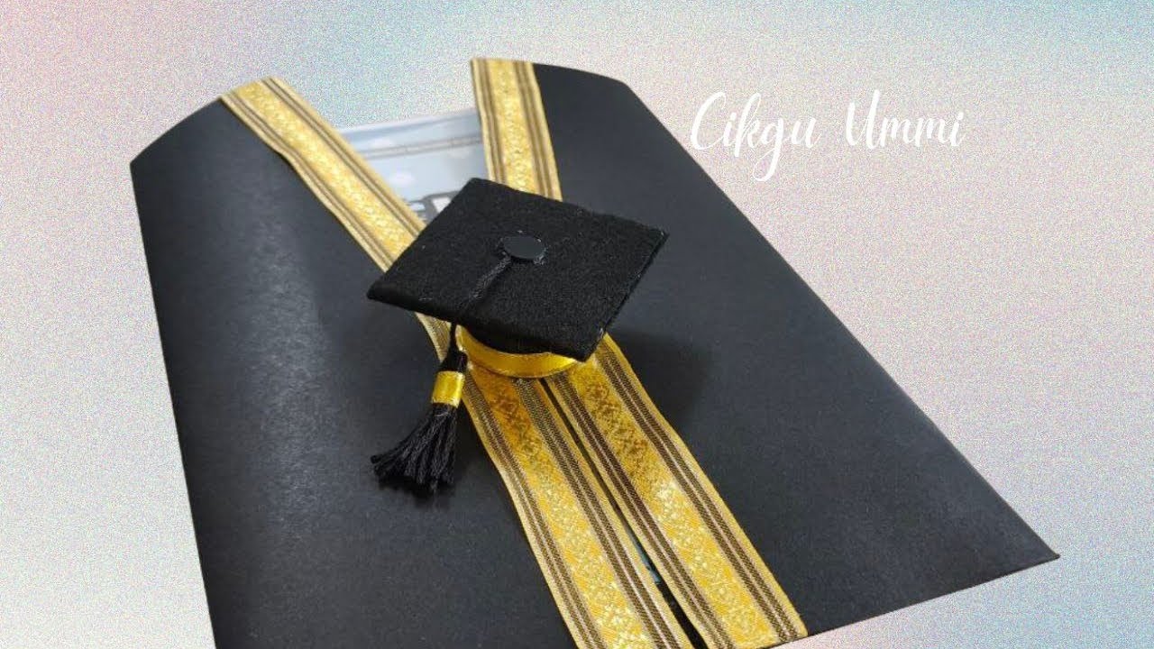 DIY cover Buku Program Hari Graduasi - YouTube