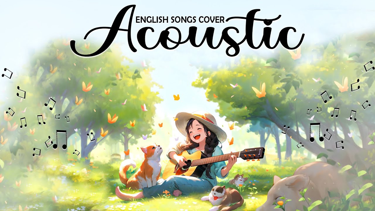 Popular English Acoustic Chill Songs 2024 🎶 Soft Acoustic Cover With ...