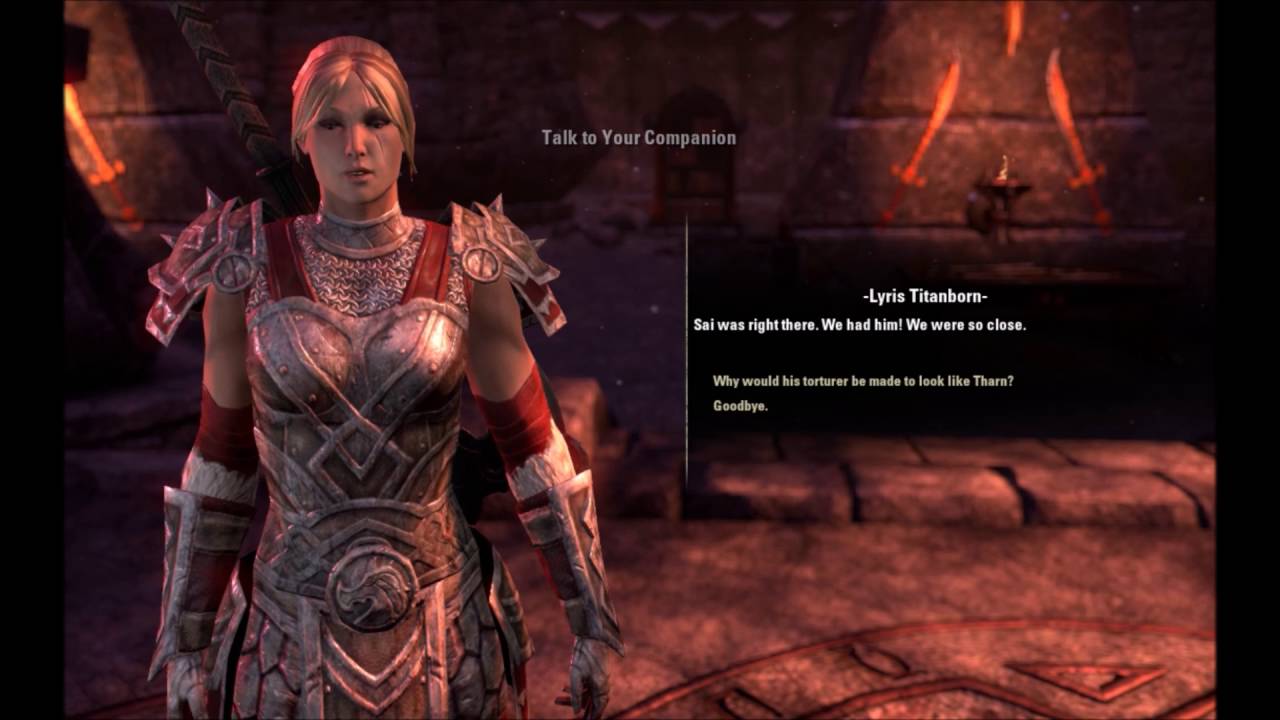 Elder Scrolls Online | The Rescue of Sai Sahan - YouTube