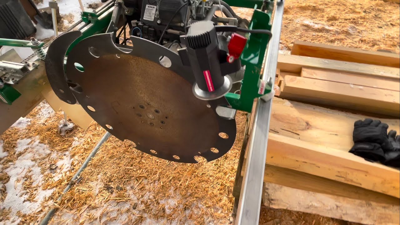 Sharpening a Lucas Mill Swing Blade for the First Time @ Off-Grid Acres ...