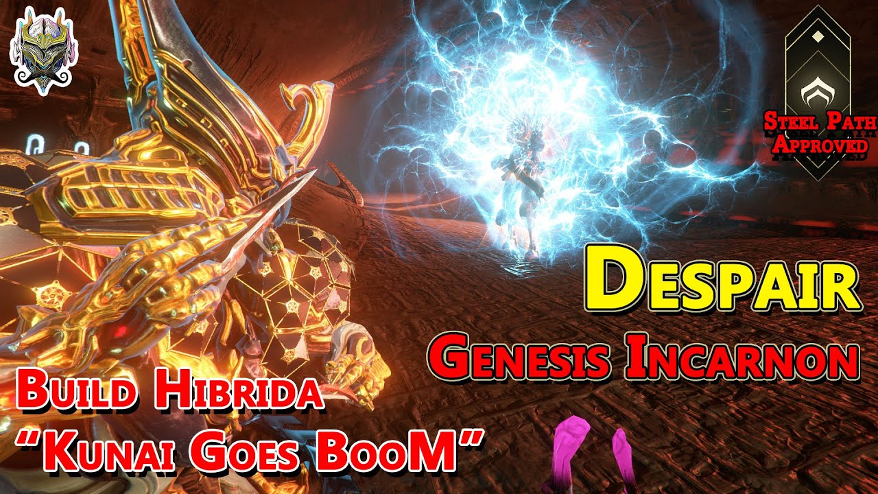 Warframe: Despair Genesis Incarnon, como conseguirla y Build - YouTube