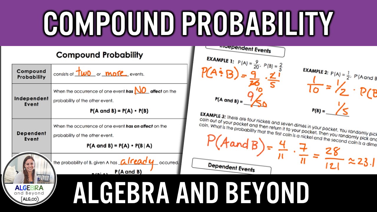 Compound Probability | Algebra 2 Lesson - YouTube