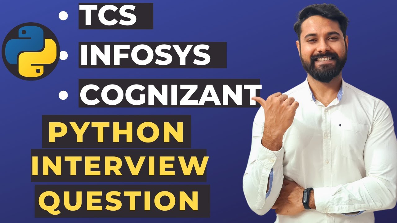 Python Interview Questions for Top MNC With Answer (Hindi) - YouTube