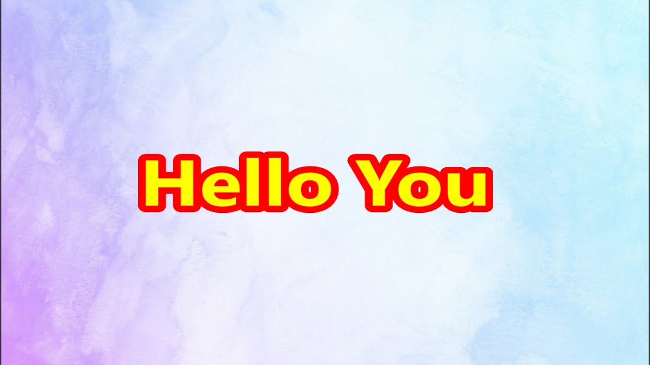 TTABLOG 0085 - Hello You - YouTube