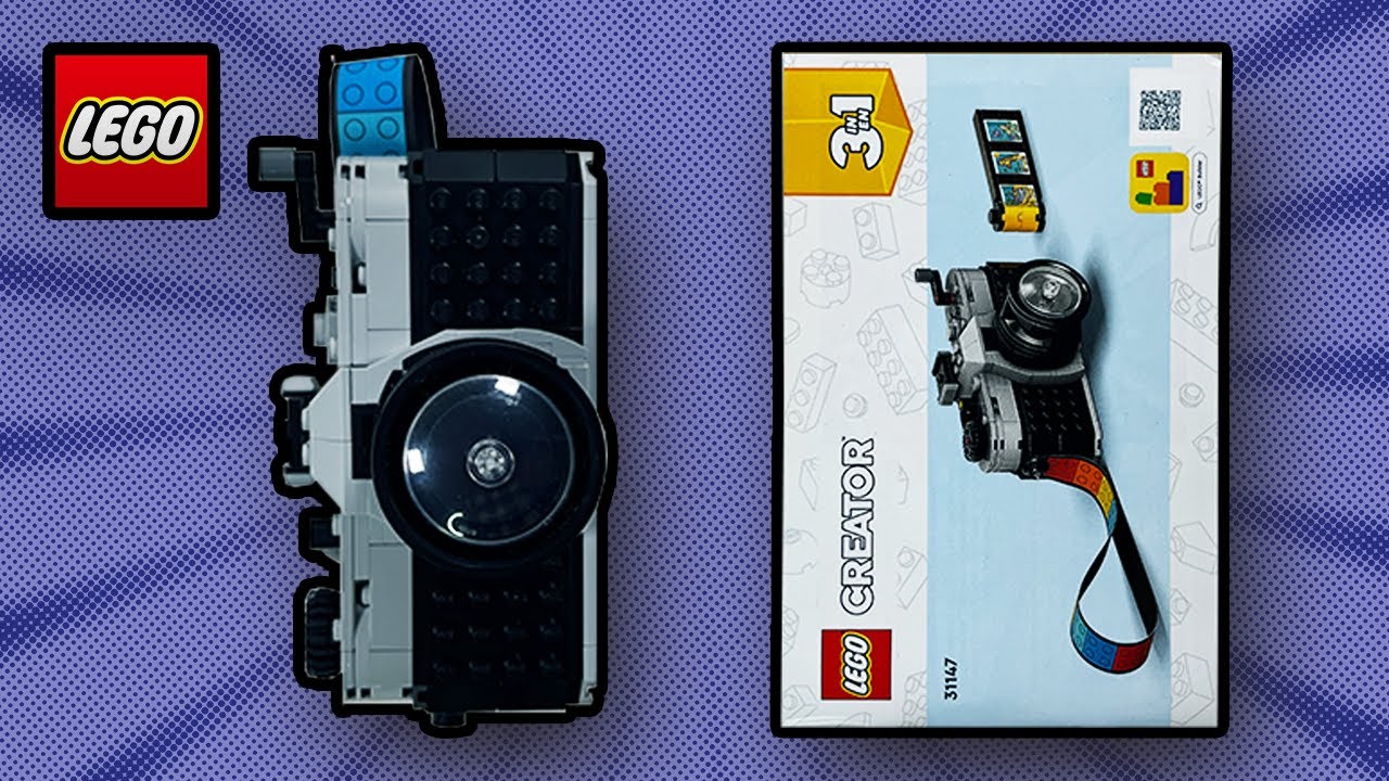 LEGO Creator 3-in-1 31147: Retro Camera | LEGO Speed Build - YouTube