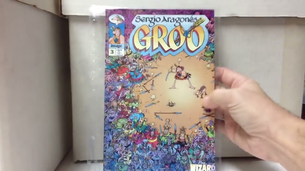 My Groo the Wanderer Comic Book Collection Part 4 - Groo at Six Flags ...
