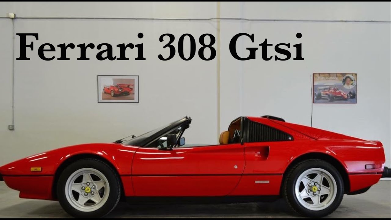 1983 Ferrari 308 Qv Gtsi For Sale by Tony Rienzi - YouTube