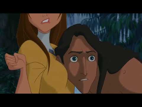 Tarzan First Meet With Jane Funny  In Hindi | Cartoon World | Funny | voice over