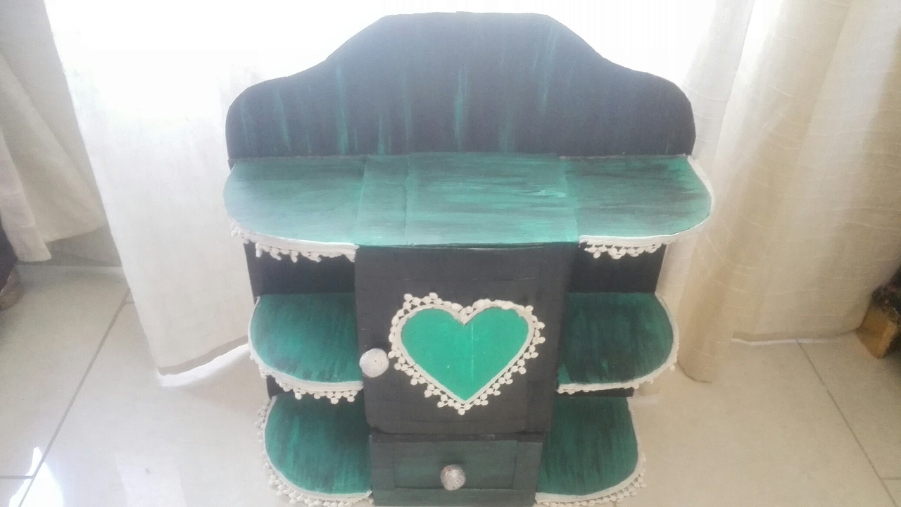 DIY Table Organizer TUTORIAL/ Recycled Cardboard Organizer - YouTube