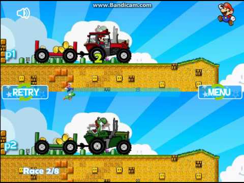 Mario Tractor Multiplayer - YouTube