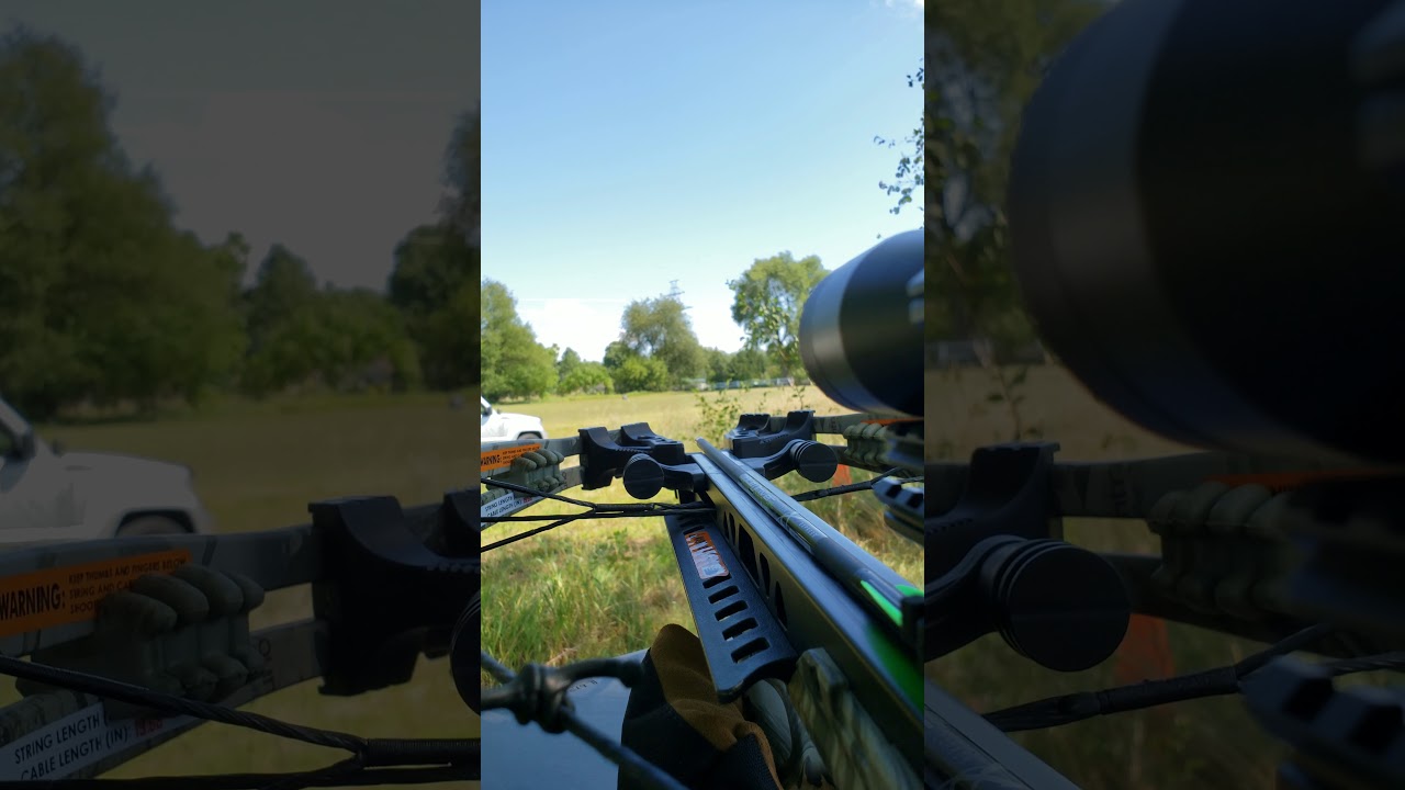 Crossbow at 80yds (Karnage Apocalypse, HHA Optimizer) - YouTube