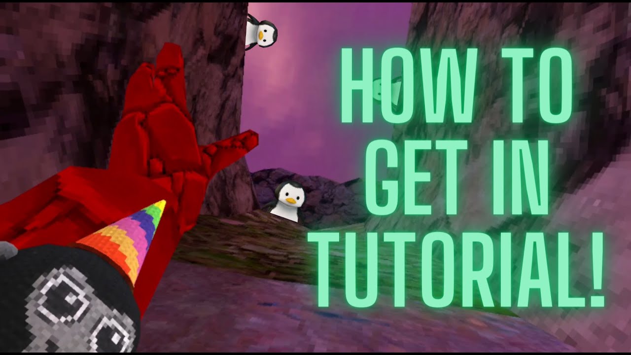 How to get in tutorial!! - YouTube