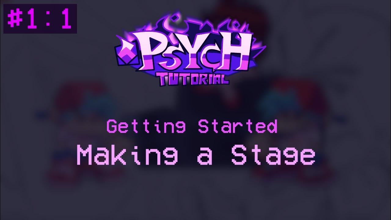 Psych Engine Tutorial - Getting Started [#1]: Making a Stage - YouTube