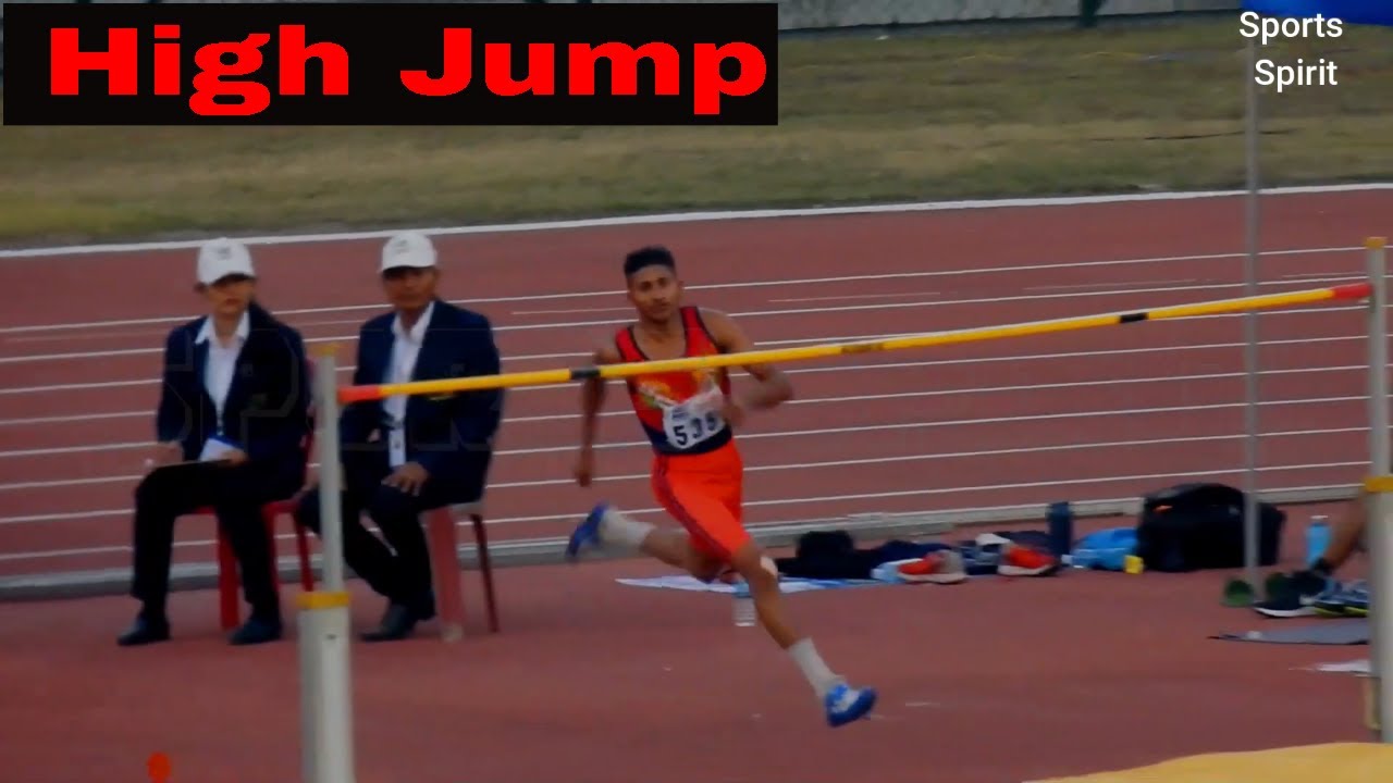 High Jump U-21 Boys In Khelo India Youth Games Sarjusarai Stadium ...
