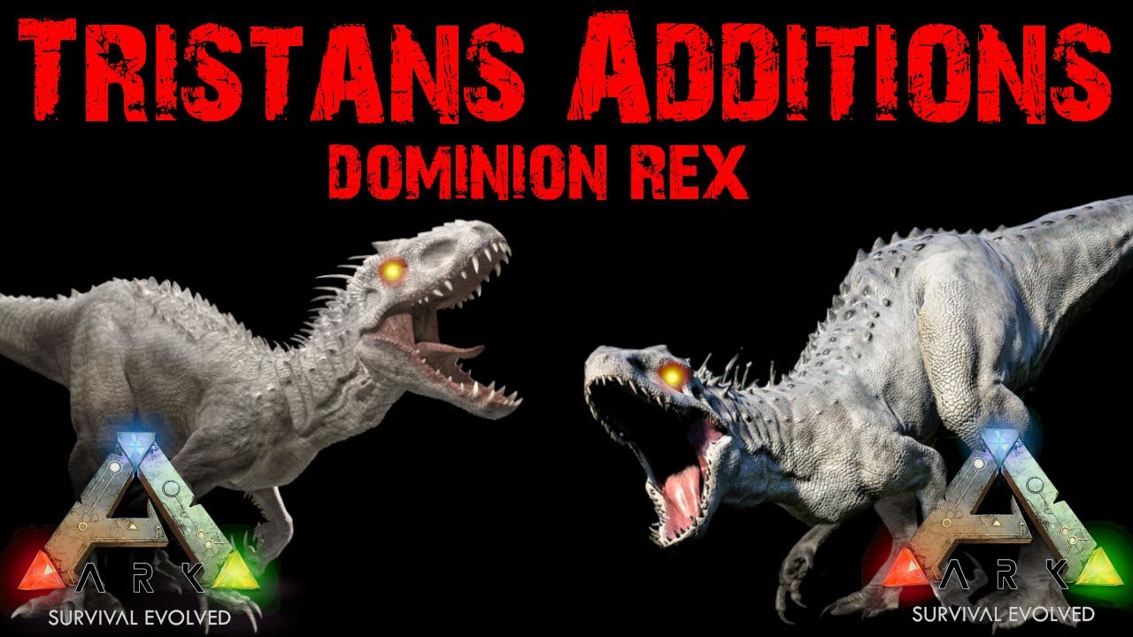 Alatreons ARK: Wilde Indominus Rex (Tristans Additions Mod) - YouTube