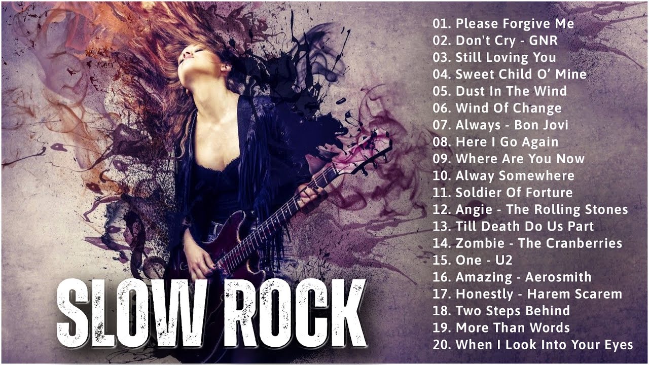 Best Slow Rock Rock Ballads 70' 80' 90' Playlits - Scorpions, Led ...