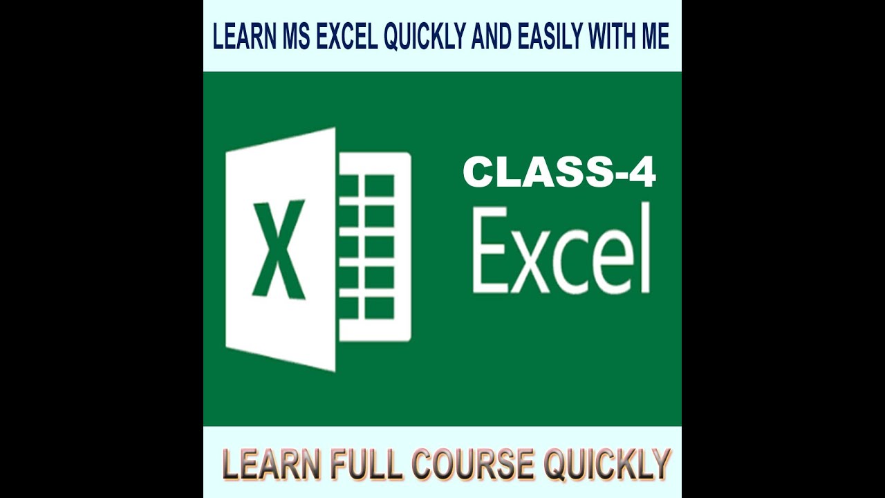 EXCEL 4(How to make a mark sheet with optional subject) - YouTube