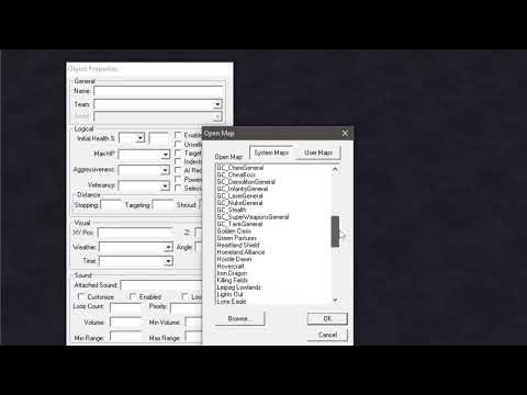 Generals Zero Hour Modding Tutorial - Worldbuilder, Edit General Challenge Starting Cash - YouTube