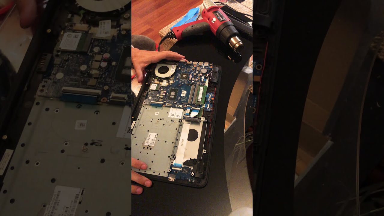 Reflow HP HQ-TRE 71025 - Parte 1 - YouTube