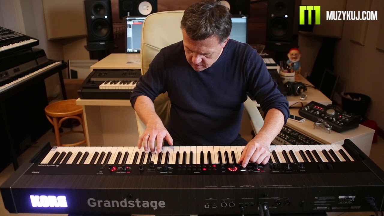 KORG Grandstage Dariusz Górniok lead ,strings - YouTube
