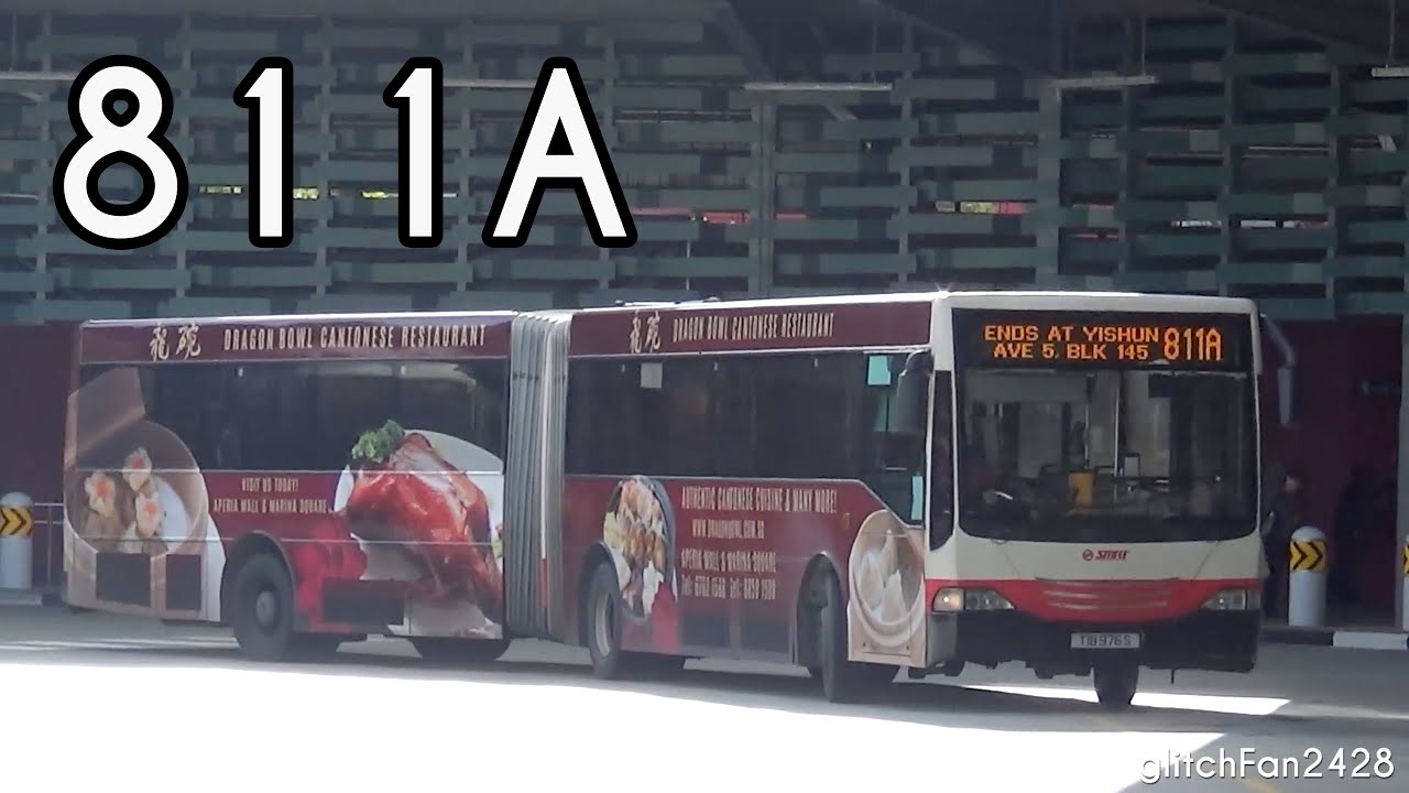 [SMRT] (Retired) TIB976S on Service 811A - Mercedes Benz O405G Hispano ...