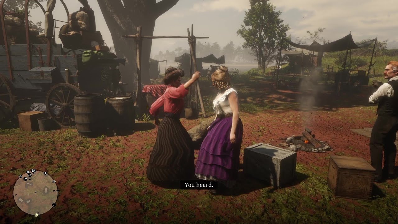 Mrs. Grimshaw Slaps the Piss Out Of Karen- Red Dead Redemption 2 - YouTube