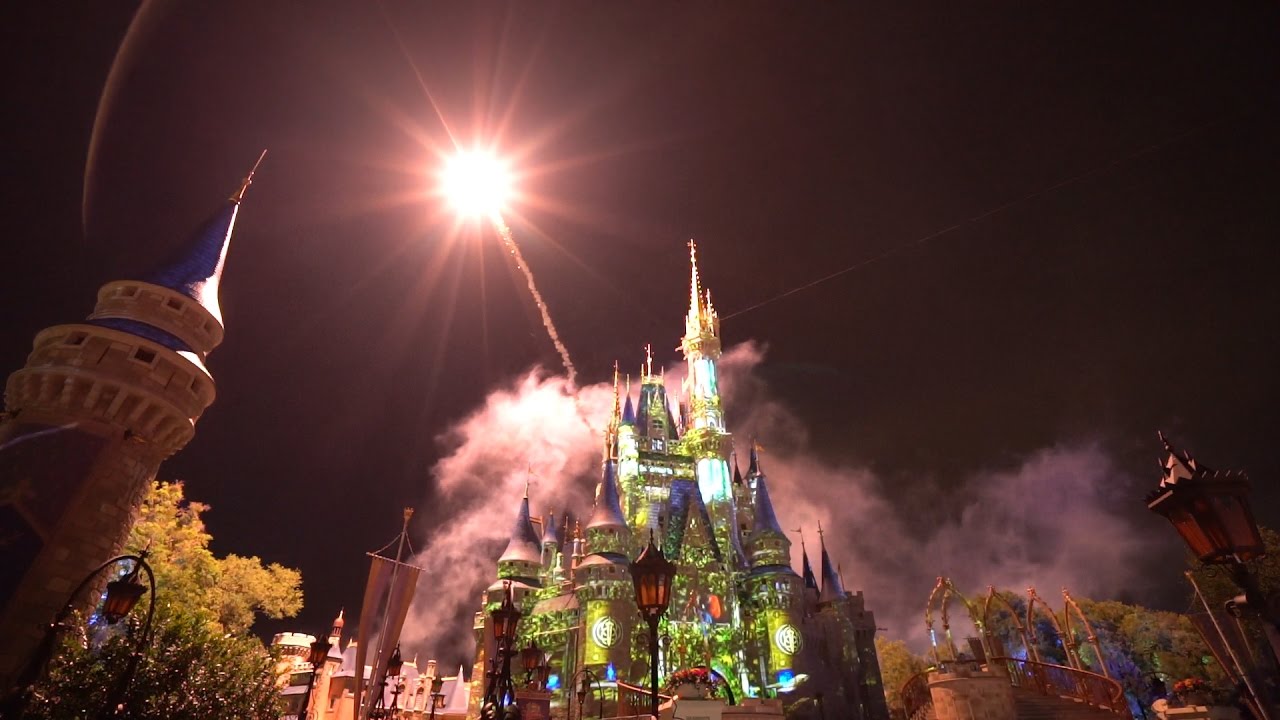 At Disney's Magic Kingdom For The ALL NEW Happily Ever After Fireworks ...