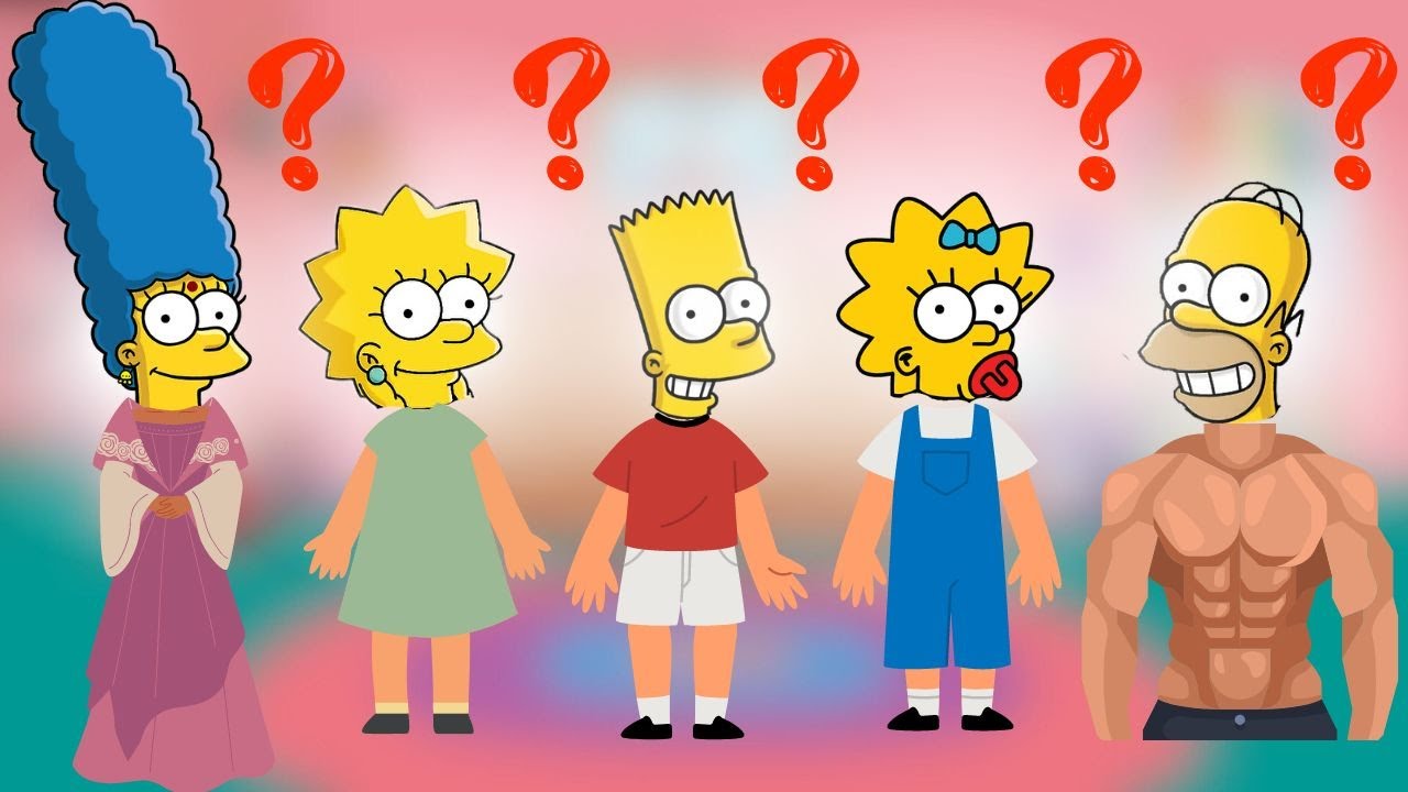 Wrong Heads Puzzle Animation with The Simpsons - YouTube