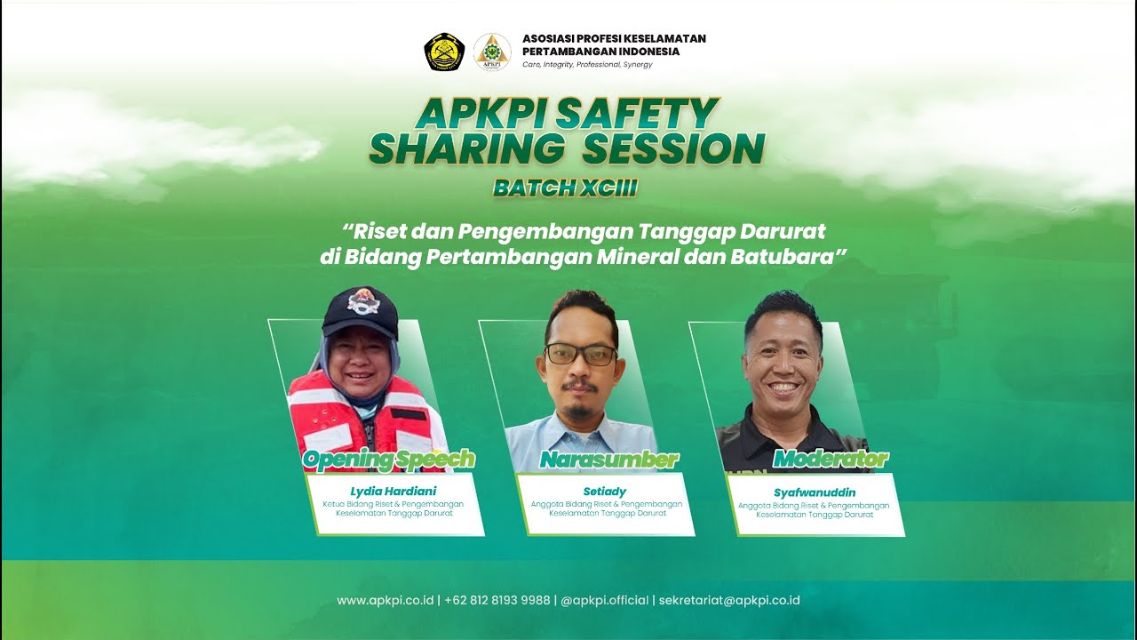 APKPI Safety Sharing Session Batch XCIII - YouTube