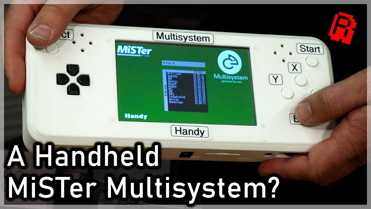 Prototype MiSTer Handheld and Multisystem update news - YouTube