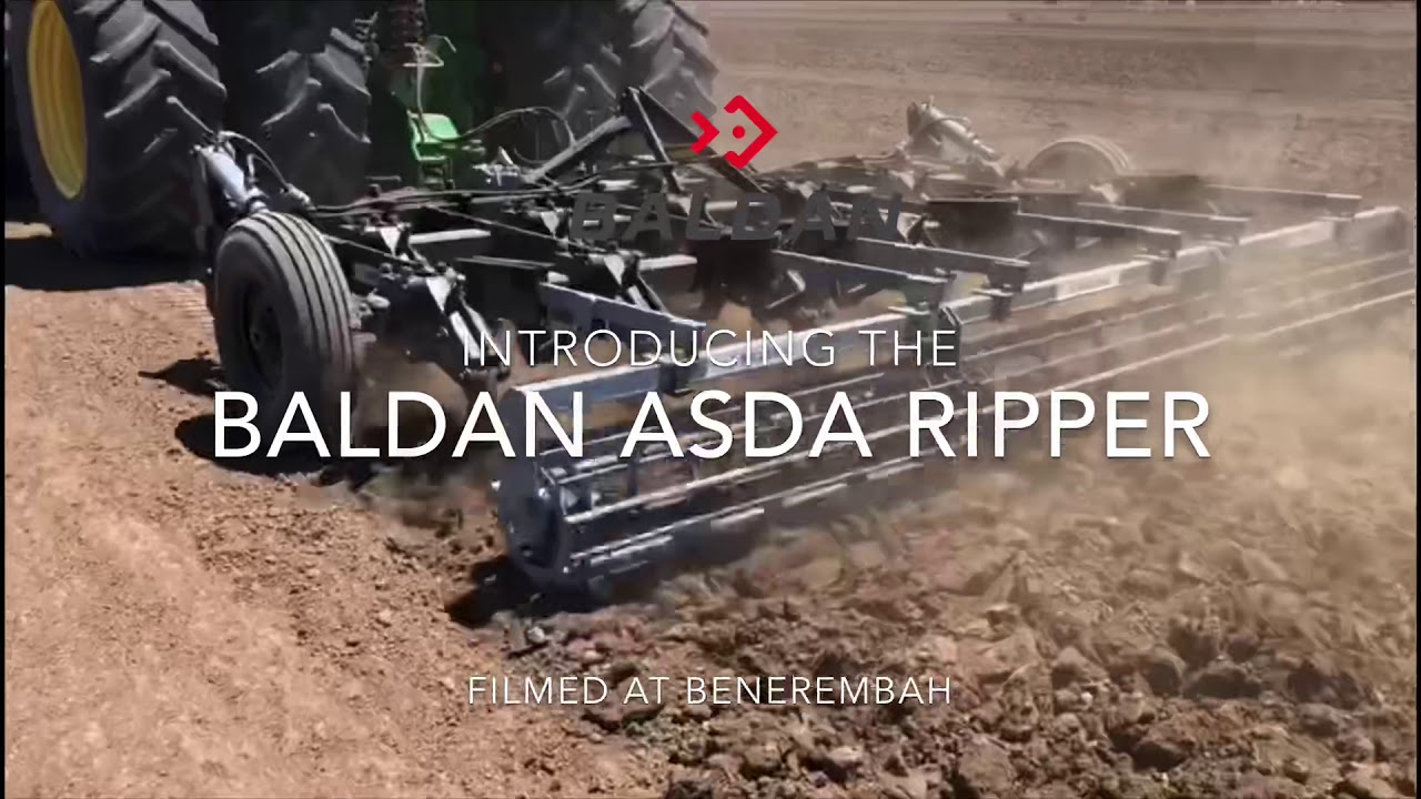 Baldan ASDA deep ripper Subsoiler - YouTube