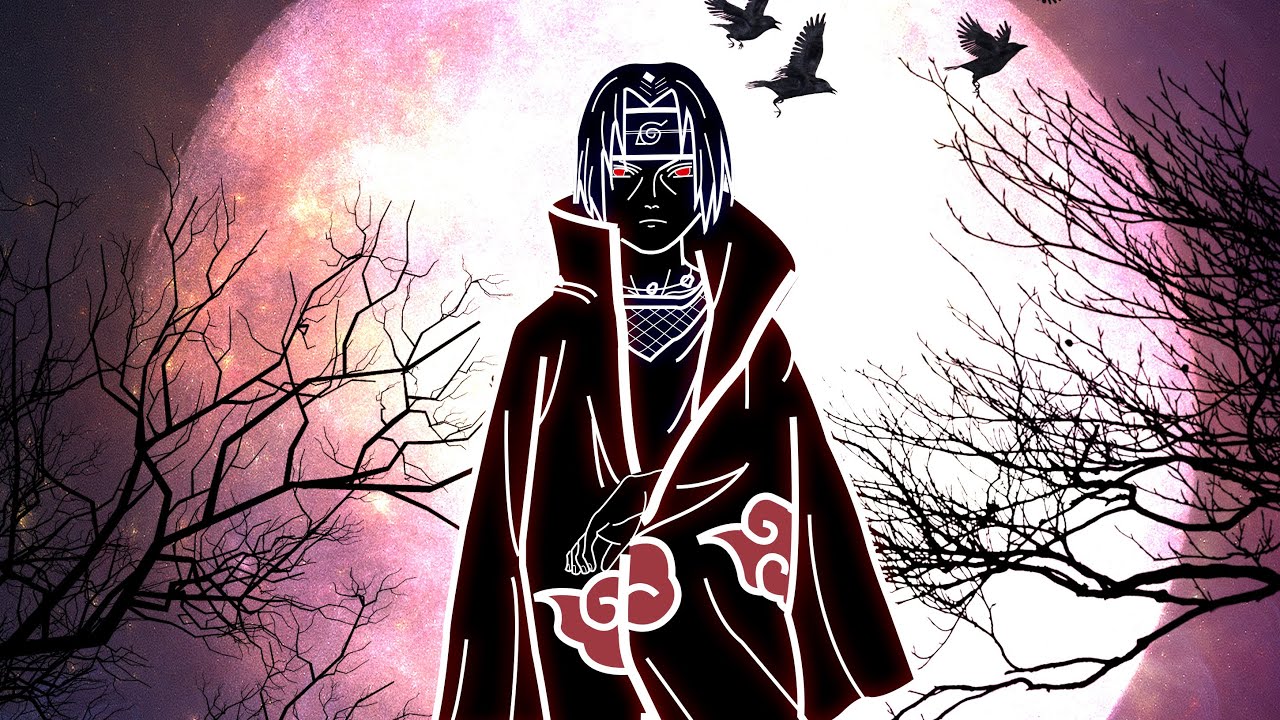 Itachi Moon Poster - YouTube