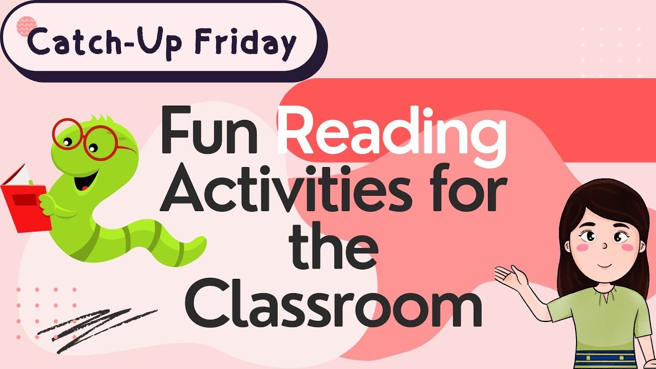 FUN READING ACTIVITIES FOR ALL GRADE LEVELS - YouTube