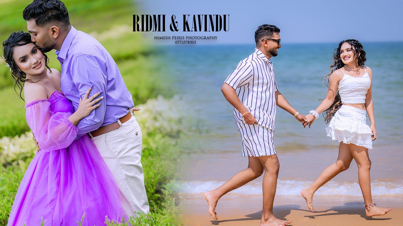 Ridmi & Kavindu Pre Shoot - YouTube