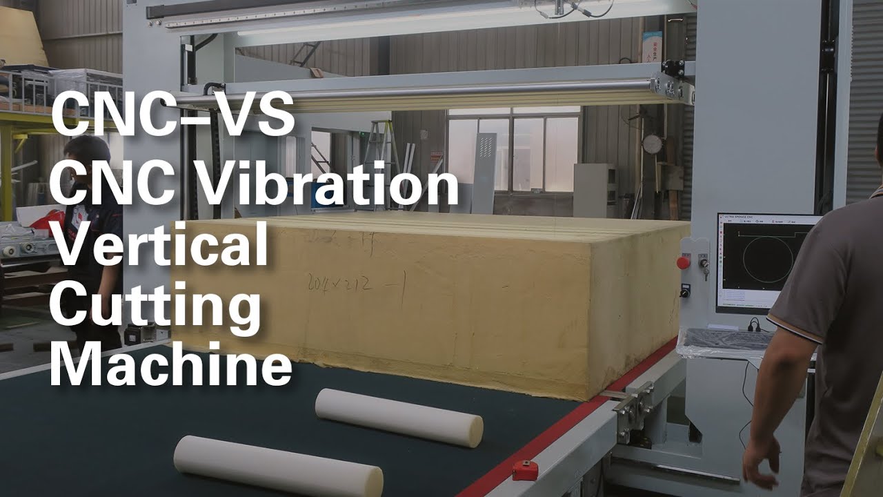 CNC VS Vibration Vertical Cutting Machine - YouTube