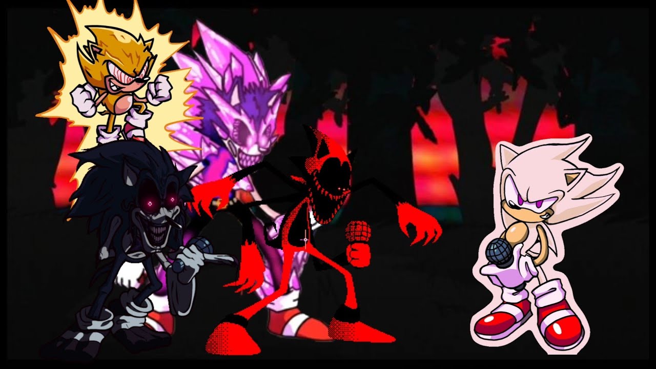 triple trouble fnf Fatal error, fleetway Sonic, lord x y ...