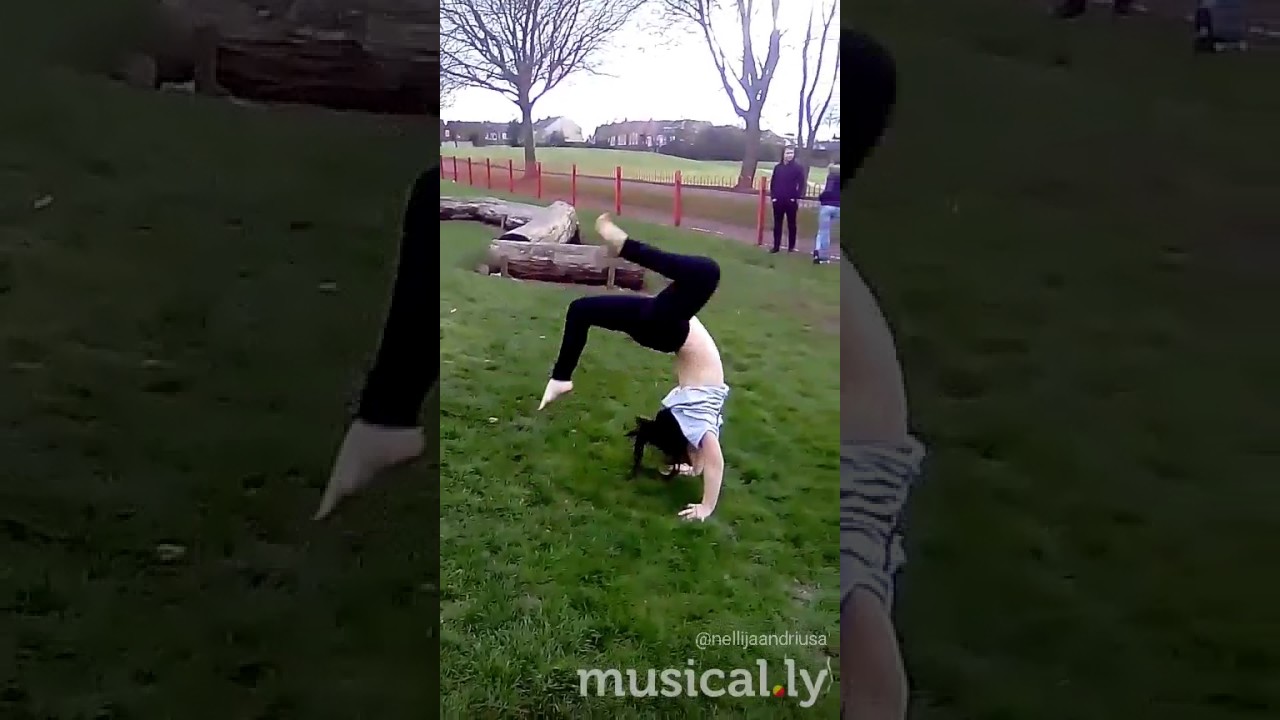 Bff And I Gymnastics At The Park Youtube