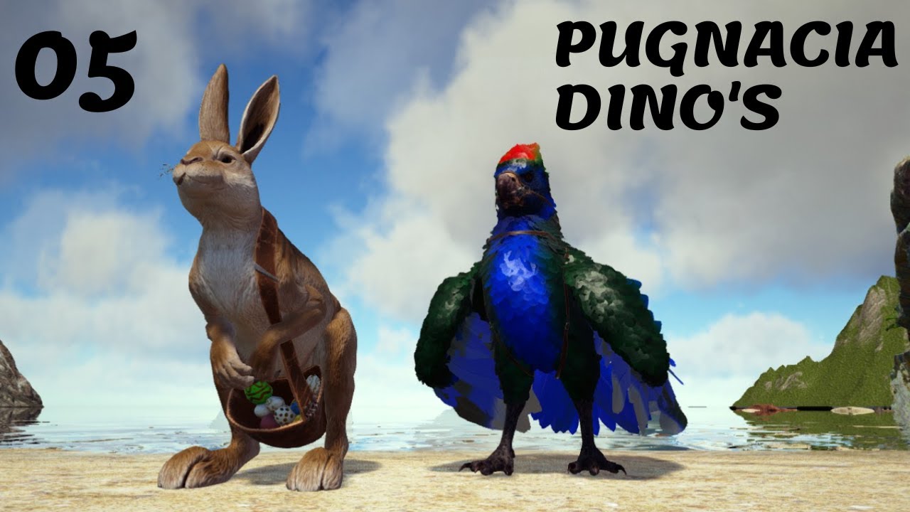 ARK PUGNACIA DINO'S EASTER BUNNY & EPIC ARGY TAME - YouTube
