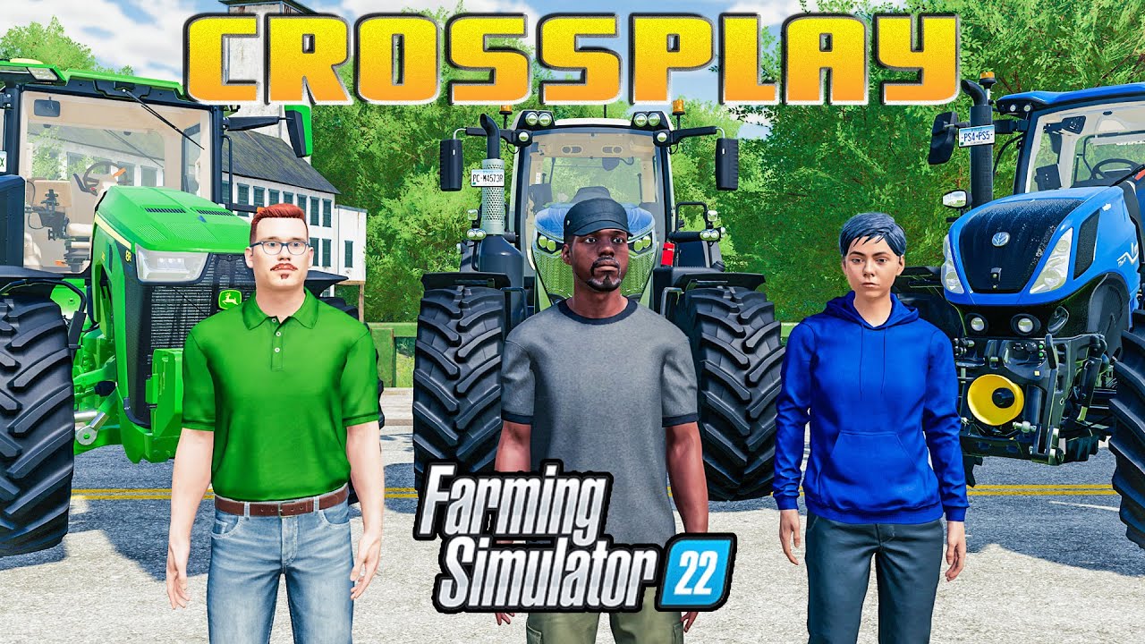 AMAZING NEWS! Farming Simulator 22 FEATURES CROSSPLAY! - YouTube
