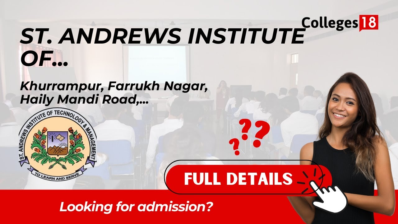 Exploring St. Andrews Institute of Technology and Management, (SAITM ...