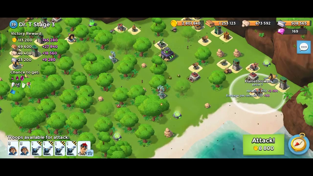 Beat Dr T volcano 4 stages using Critter Cannon - YouTube