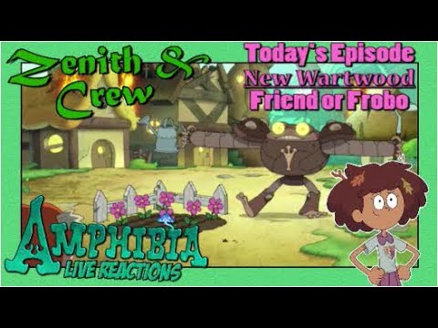 Live Reaction: Amphibia - New Wartwood & Friend or Frobo - The Frogs of ...