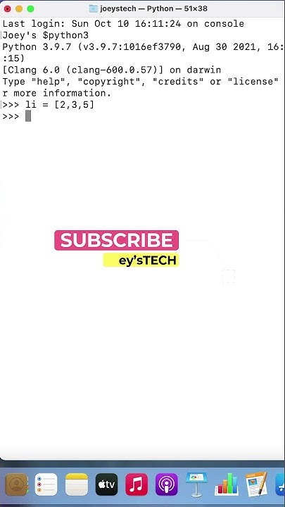How to reverse a list in Python | Python short tricks #shorts - YouTube
