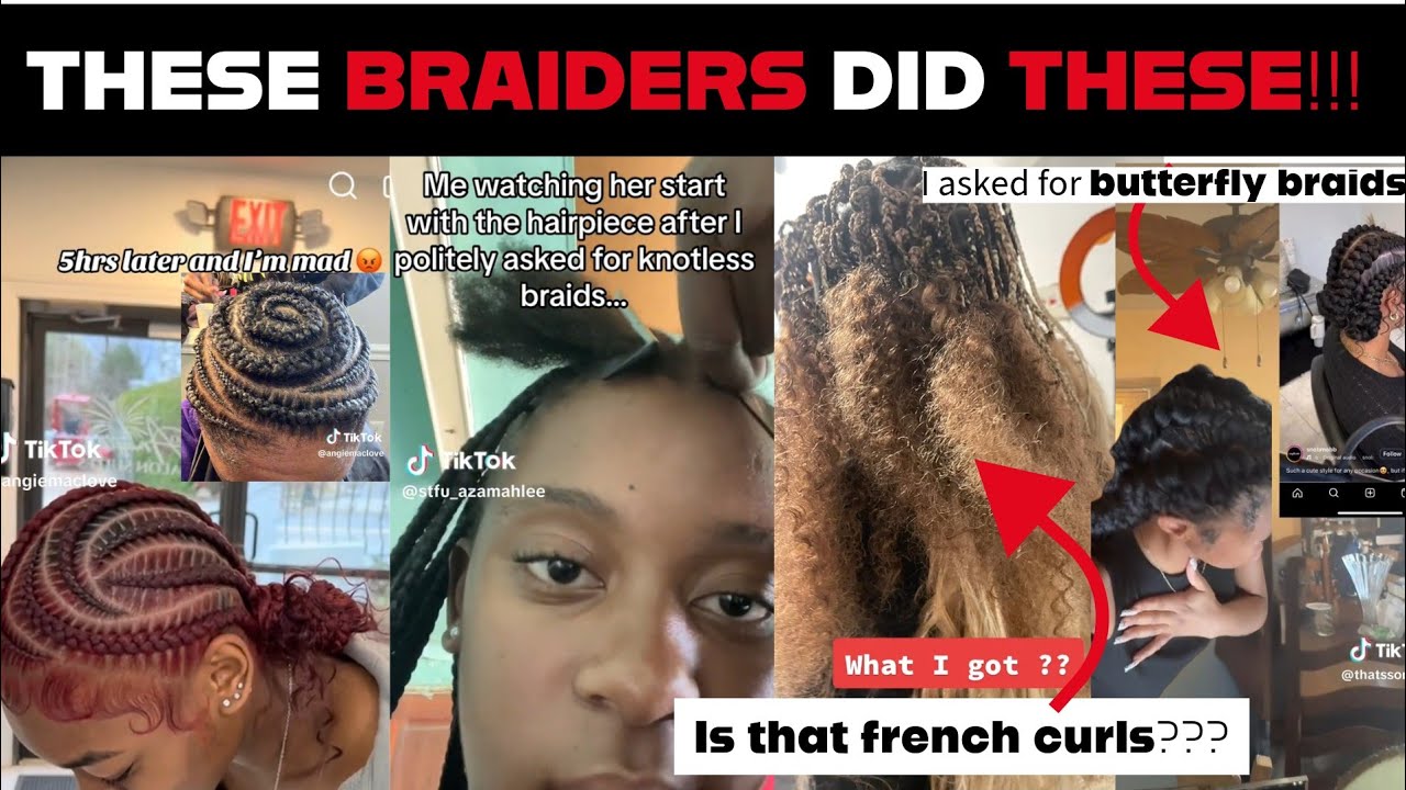 AFRICAN BRAIDING SALON HORROR STORY |WORST BRAIDING SALON EXPERIENCE ...